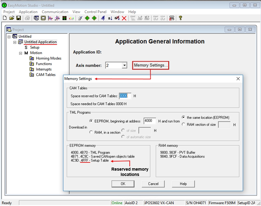 Restore a Technosoft drive to its default settings | TECHNOSOFT MOTION Knowledge Base